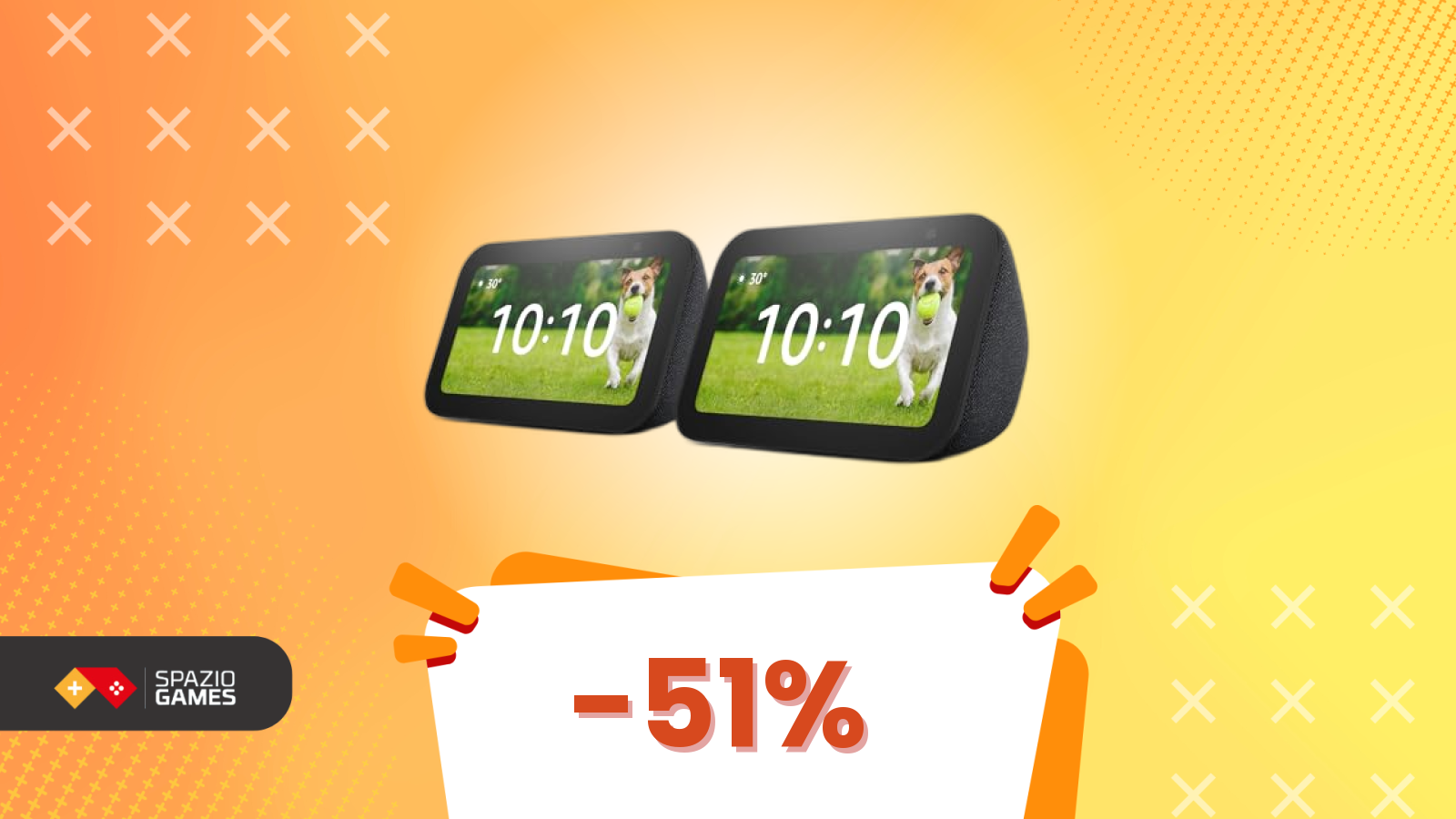 Prime Day da non perdere: 2 Echo Show 5 al 50%, uno è praticamente ...