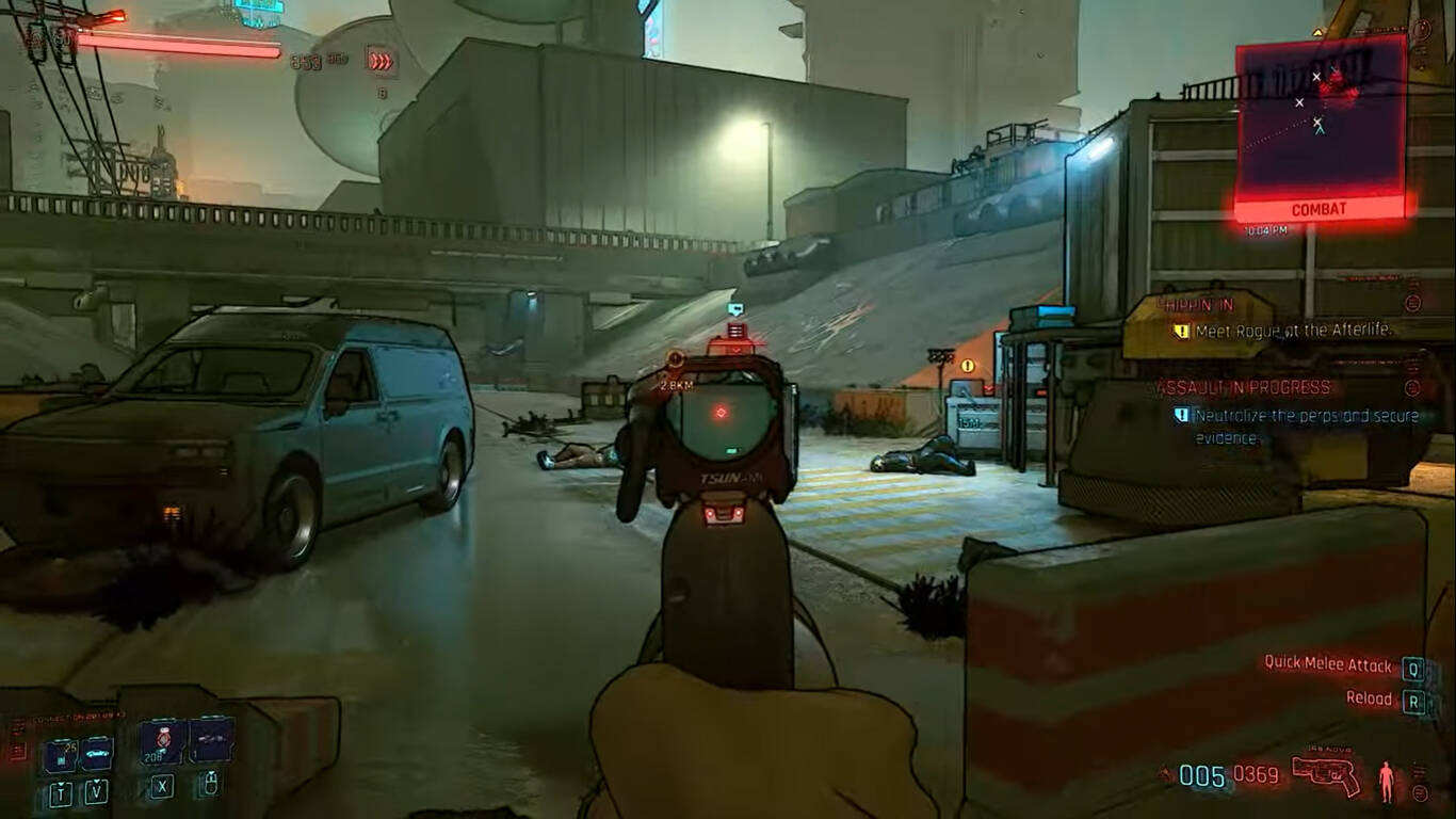 Cyberpunk 2077 si trasforma in Borderlands (e il risultato è fuori di ...