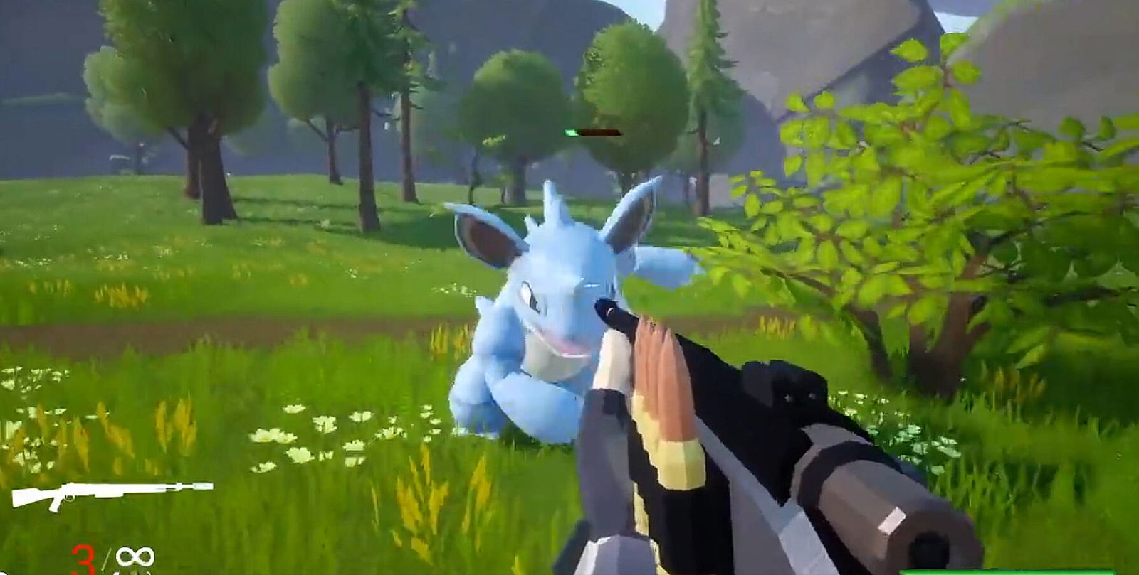 Pokémon diventa un FPS in Unreal Engine, perché sì - SpazioGames