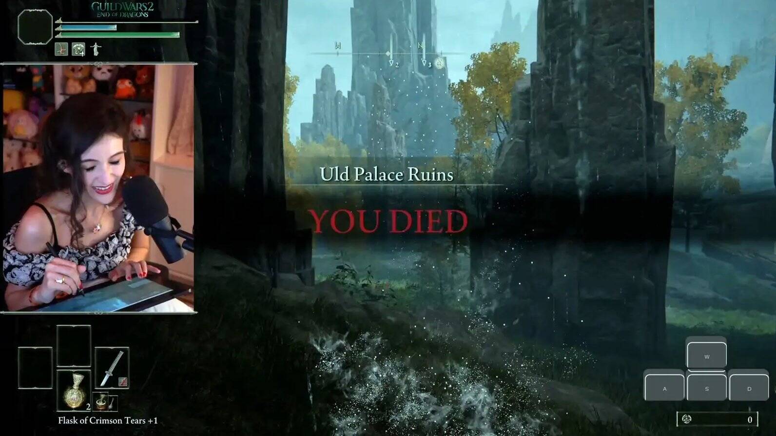 Una streamer sta cercando di finire Elden Ring con un tablet - SpazioGames