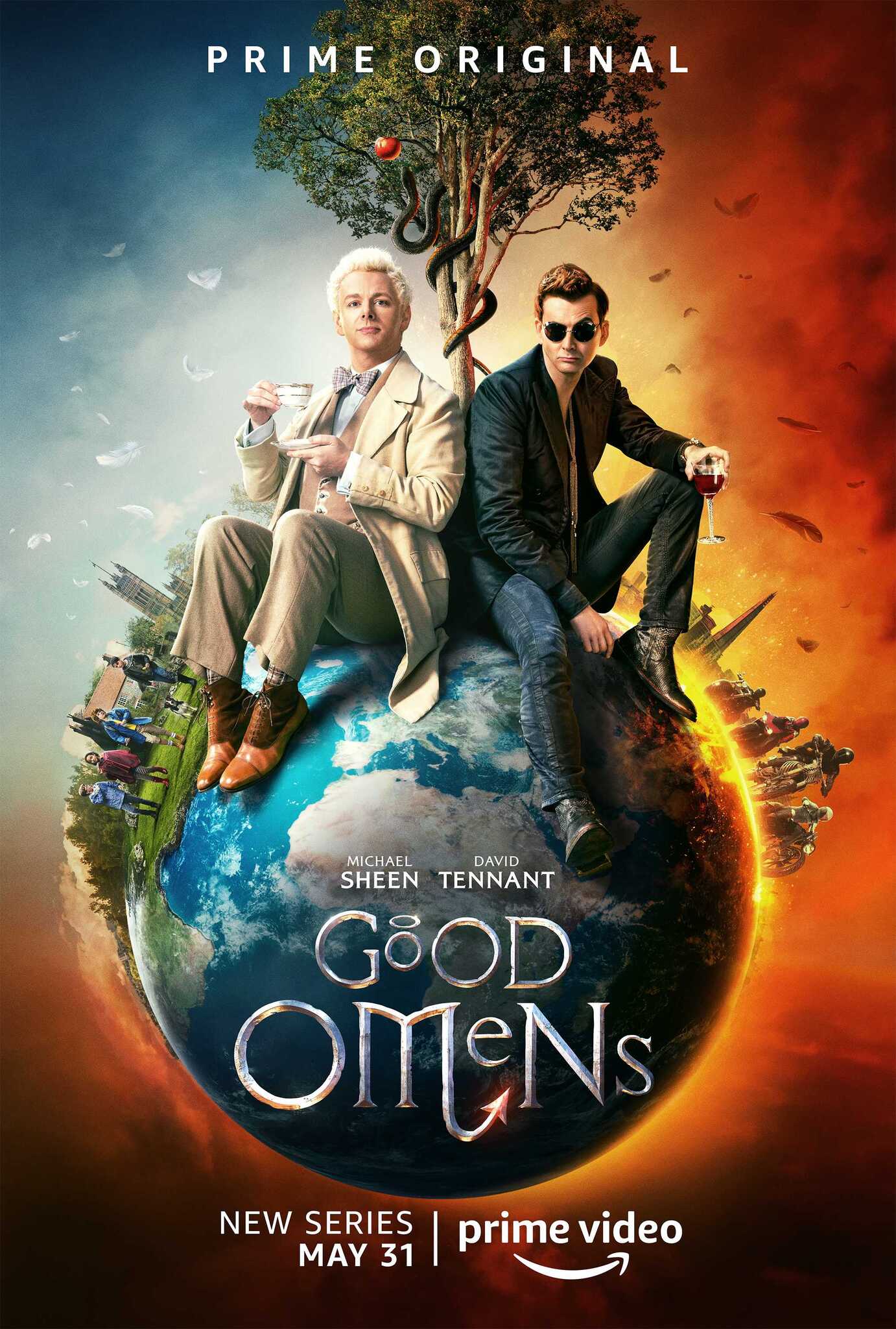 Amazon Prime Video Ecco Il Trailer Ufficiale Di Good Omens Spaziogames