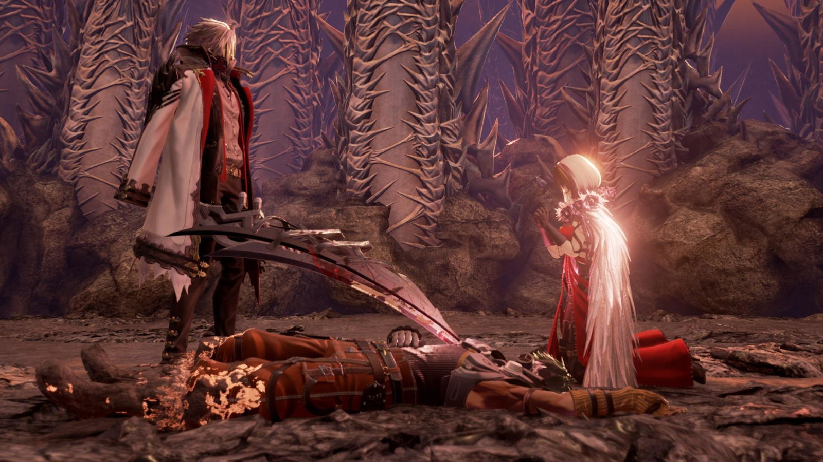 Code Vein, un trailer mostra un (gigantesco) boss del gioco - SpazioGames
