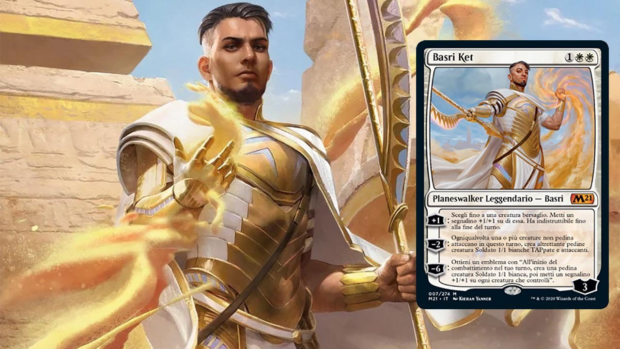 Basri Ket e gli archetipi aggro – MagicPedia Set Base 2021 - SpazioGames